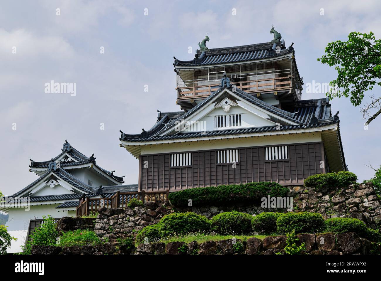 Echizen Ono Castle Fukui Prefecture Stock Photo - Alamy