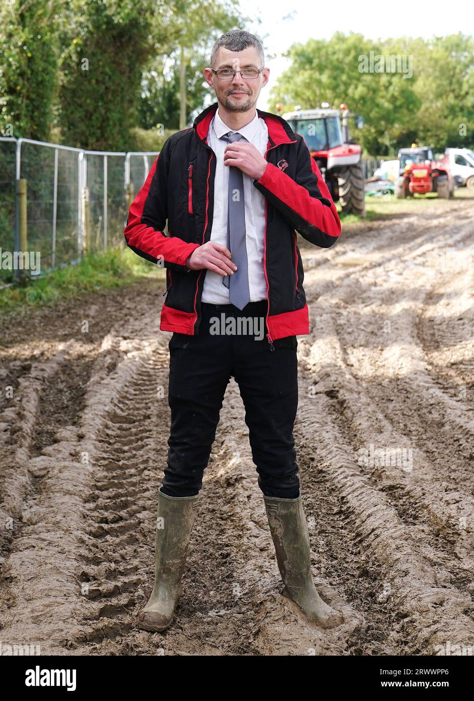 Agri-inventor Colm Doran ahead of departing on day three of the ...
