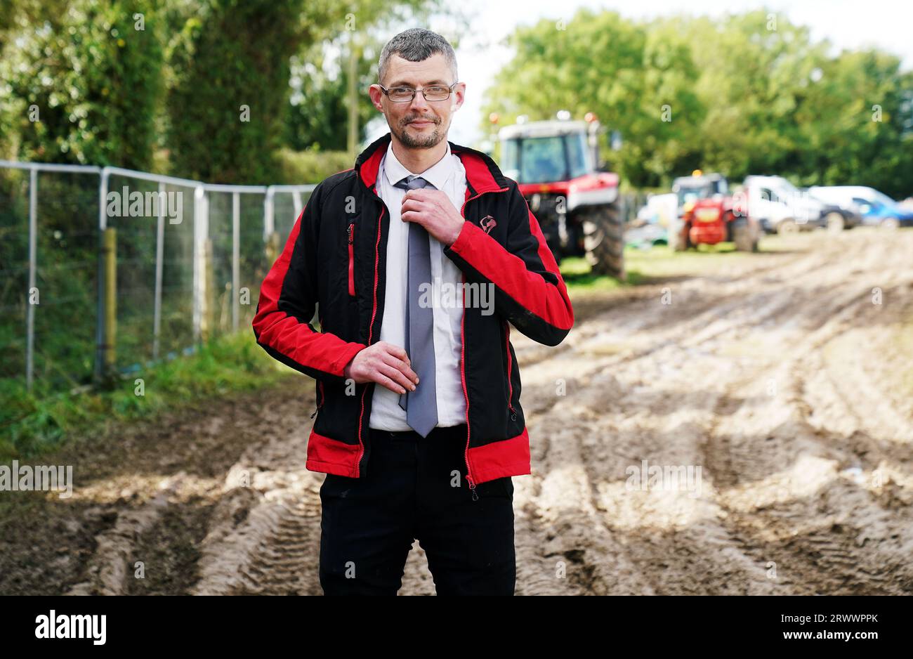 Agri-inventor Colm Doran ahead of departing on day three of the ...
