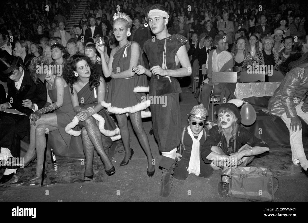 Alternative Miss World Competition 1981 UK. The audience in the Grand ...