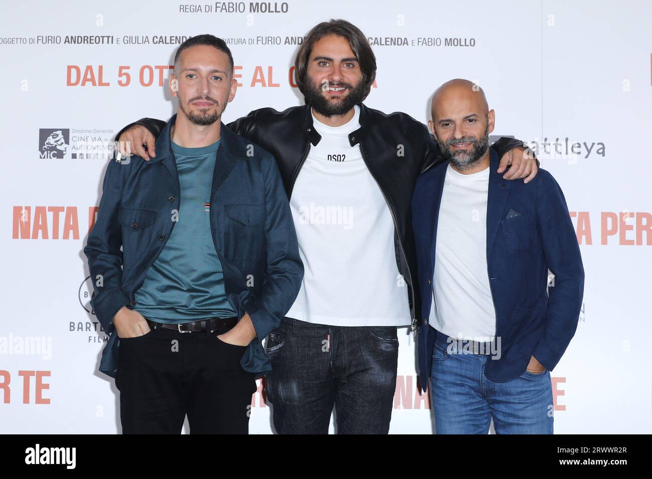 Rome, Italy. 21st Sep, 2023. Rome, Adriano cinema, photocall film "Born ...