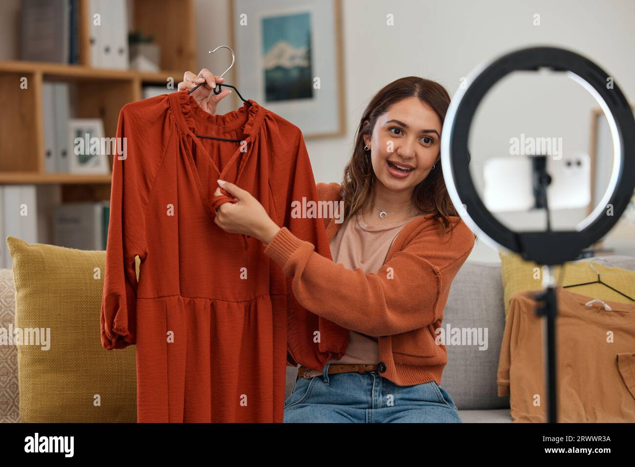 Review of clothes hi-res stock photography and images - Alamy