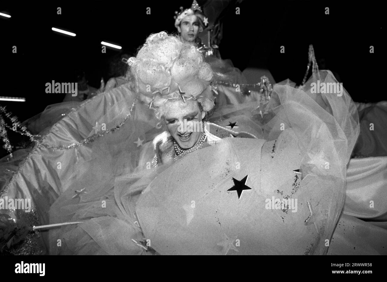 Andrew Logan, (top of image) artist and organiser of The Alternative ...