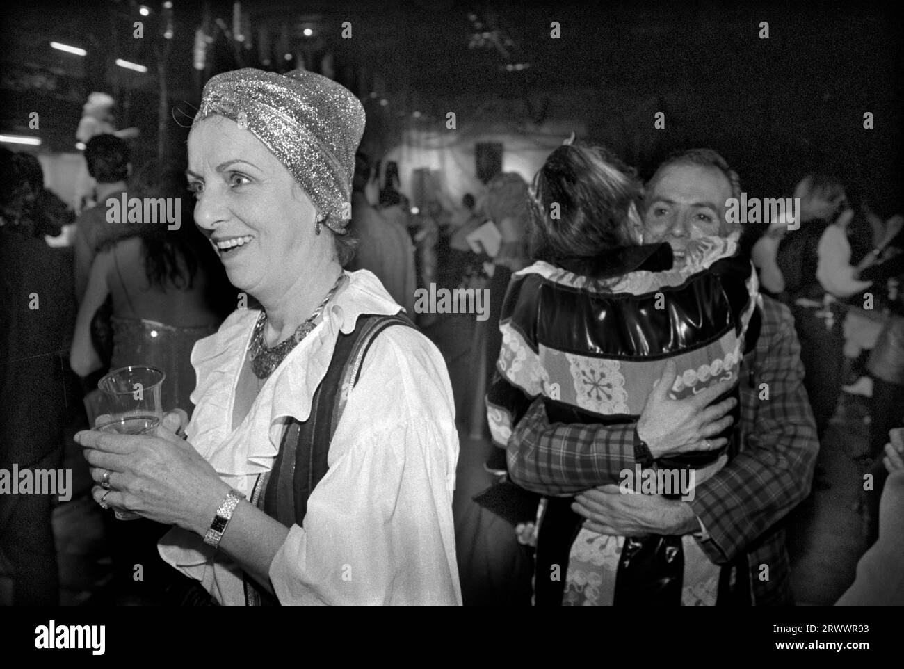 Alternative Miss World Competition 1981 UK. The audience in the Grand ...