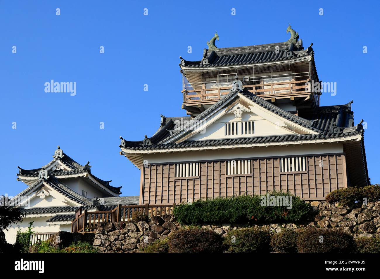 Echizen Ono Castle Ono City, Fukui Prefecture Stock Photo - Alamy