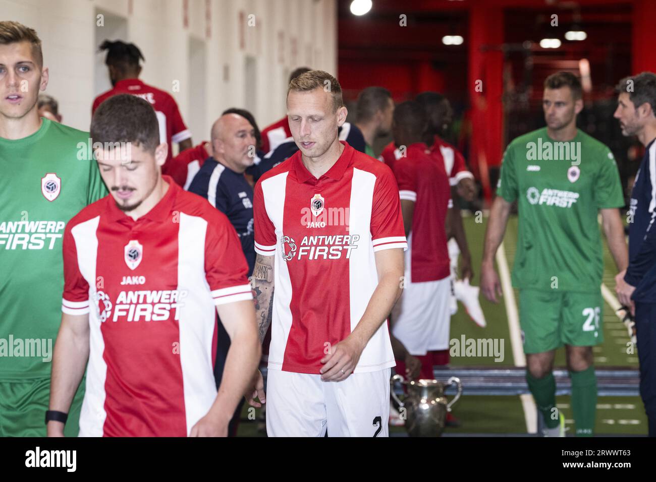 Deurne, Belgium. 21st Sep, 2023. Antwerp's Ritchie De Laet pictured ...
