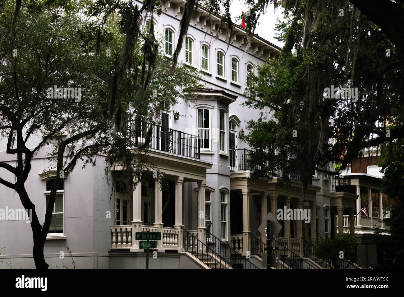 Three story building white building windows hi-res stock photography ...