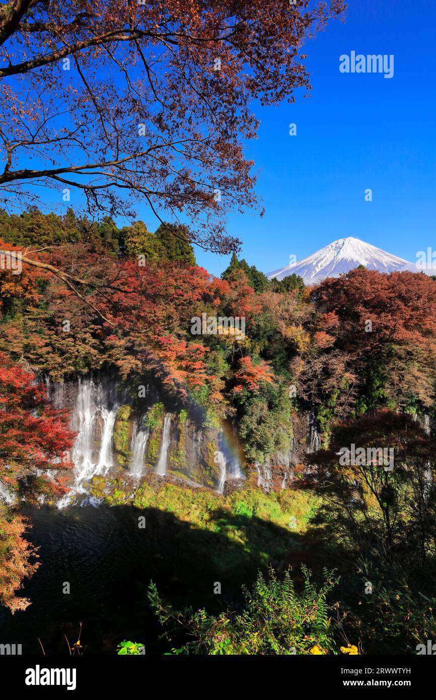 Waterfall and mt fuji hi-res stock photography and images - Alamy