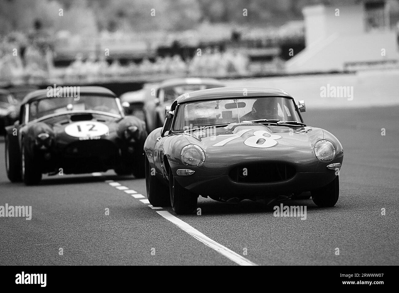 1961 Jaguar E-type 'semi-lightweight', (78), driven by William Paul ...