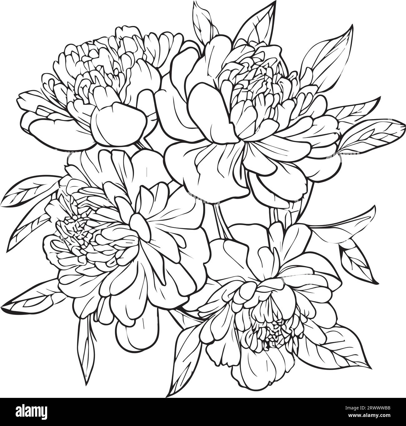 Vintage paisley art Stock Vector Images - Alamy