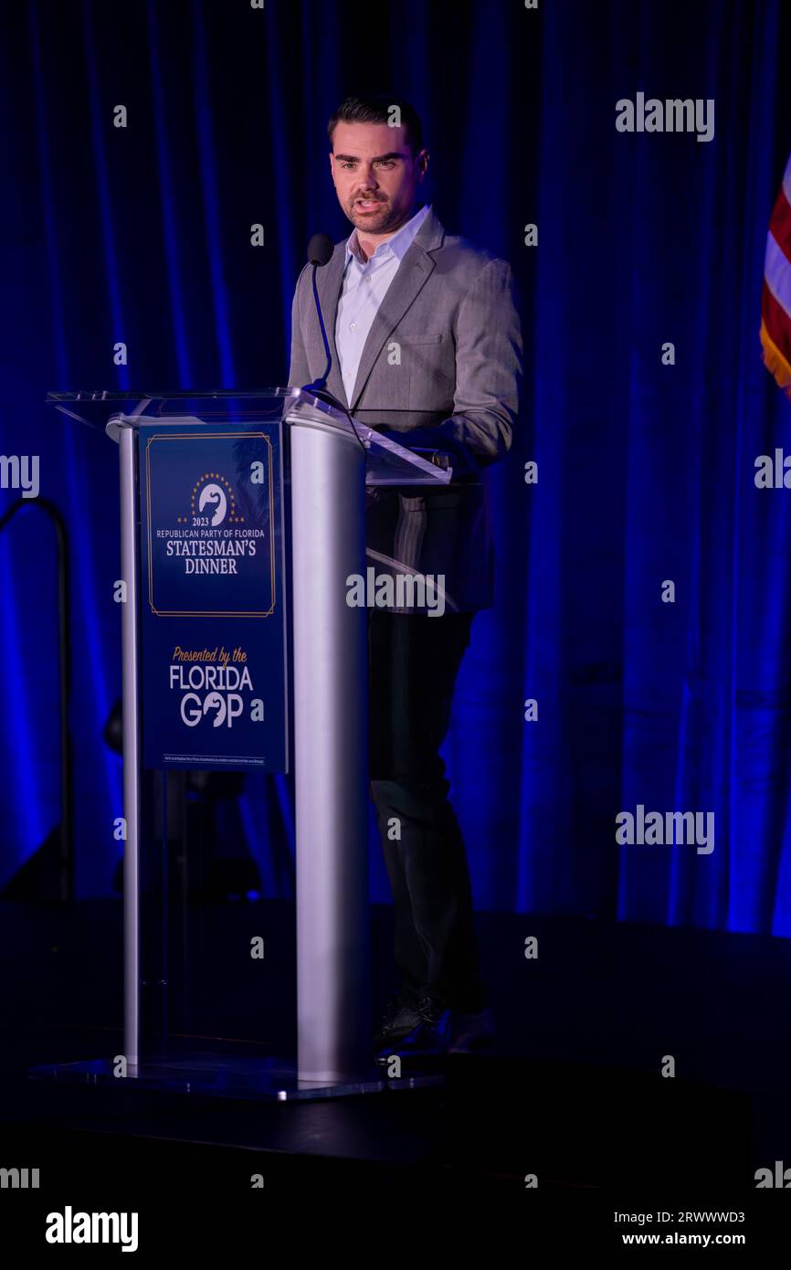 Ben Shapiro, an American conservative political commentator, is ...