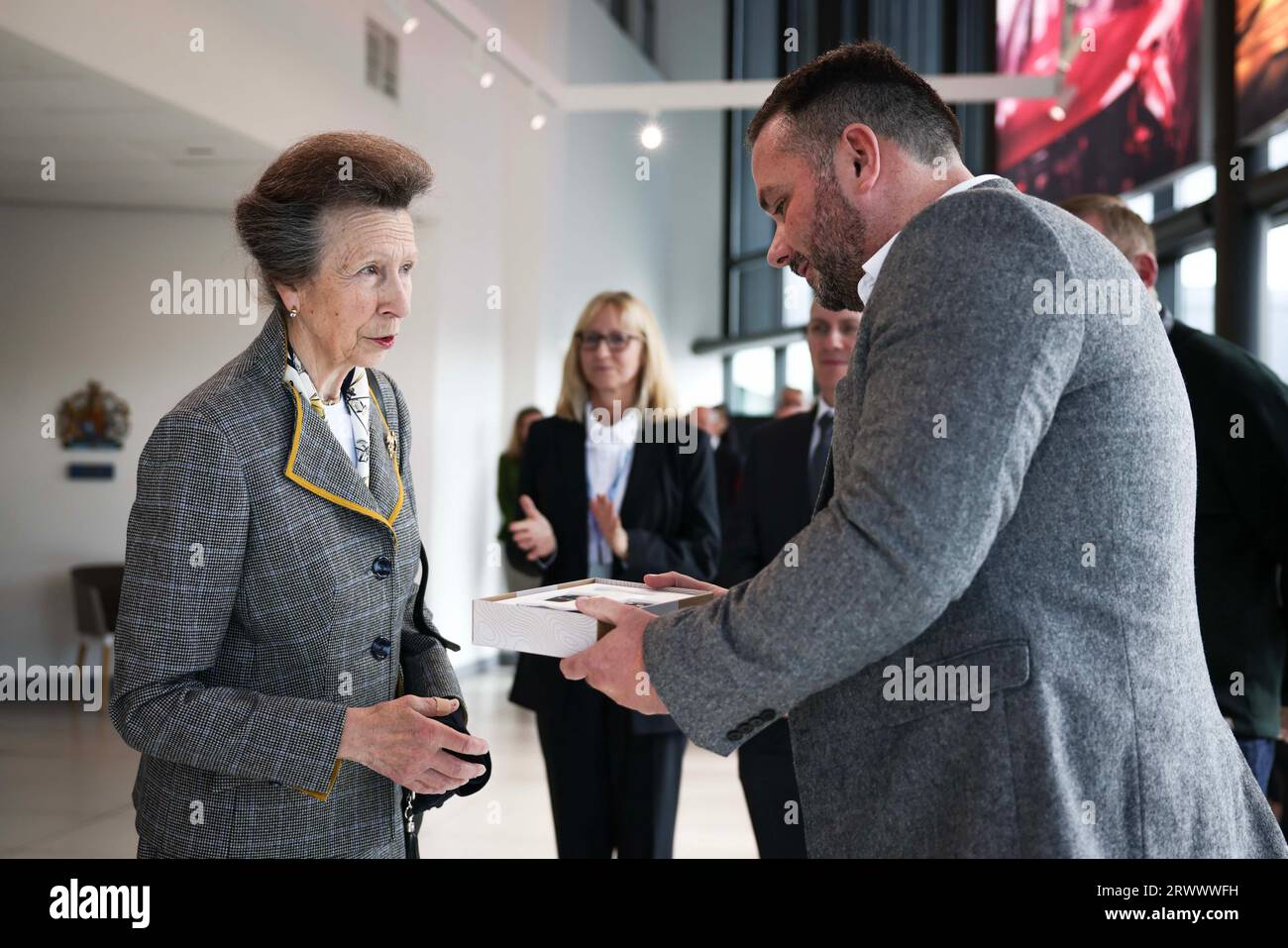 EDITORIAL USE ONLY The Princess Royal presents Inclusive Hub ...