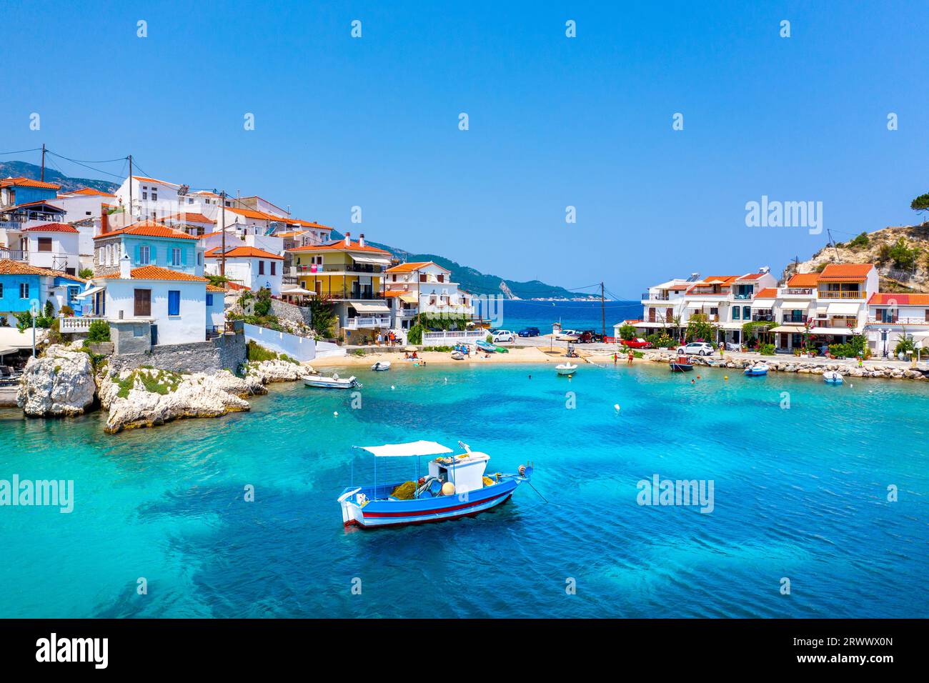 Samos landscape scenic hi-res stock photography and images - Alamy
