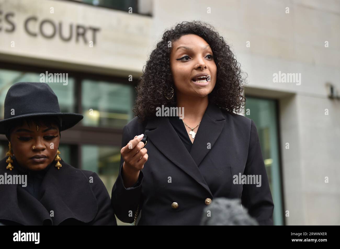 London, England, UK. 21st Sep, 2023. Campaign group 'Justice For Chris ...
