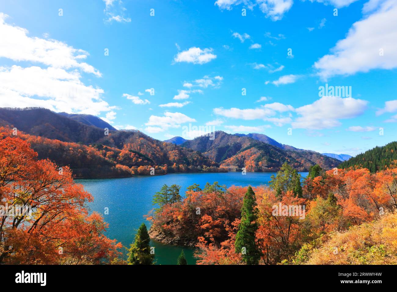 Kuzuryu lake hi-res stock photography and images - Alamy