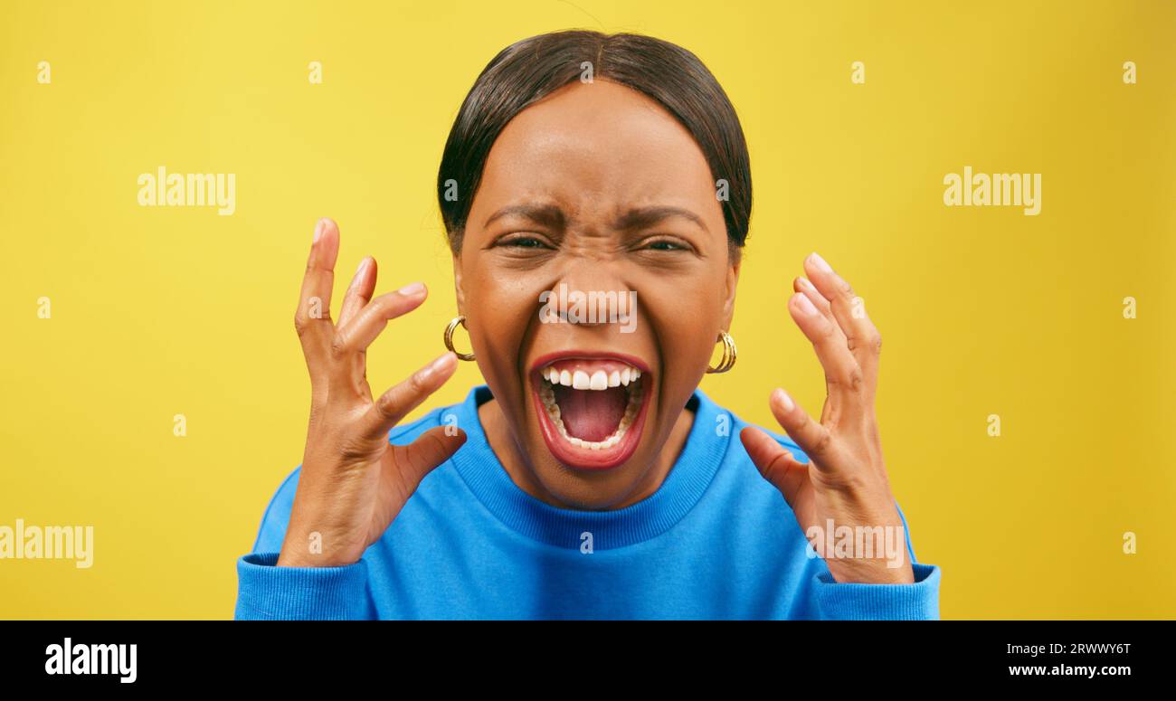 Angry gestures hi-res stock photography and images - Alamy