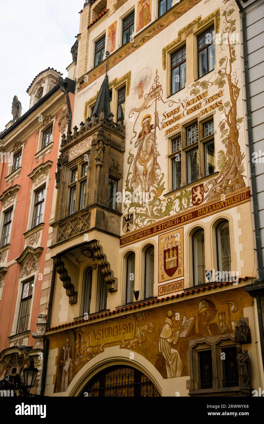 Neo-Renaissance House of the Virgin Mary or Storch's House in Old Town ...