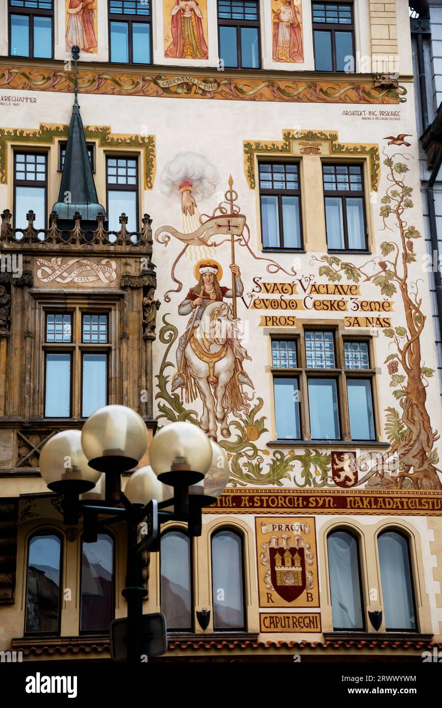 Neo-Renaissance House of the Virgin Mary or Storch's House in Old Town ...