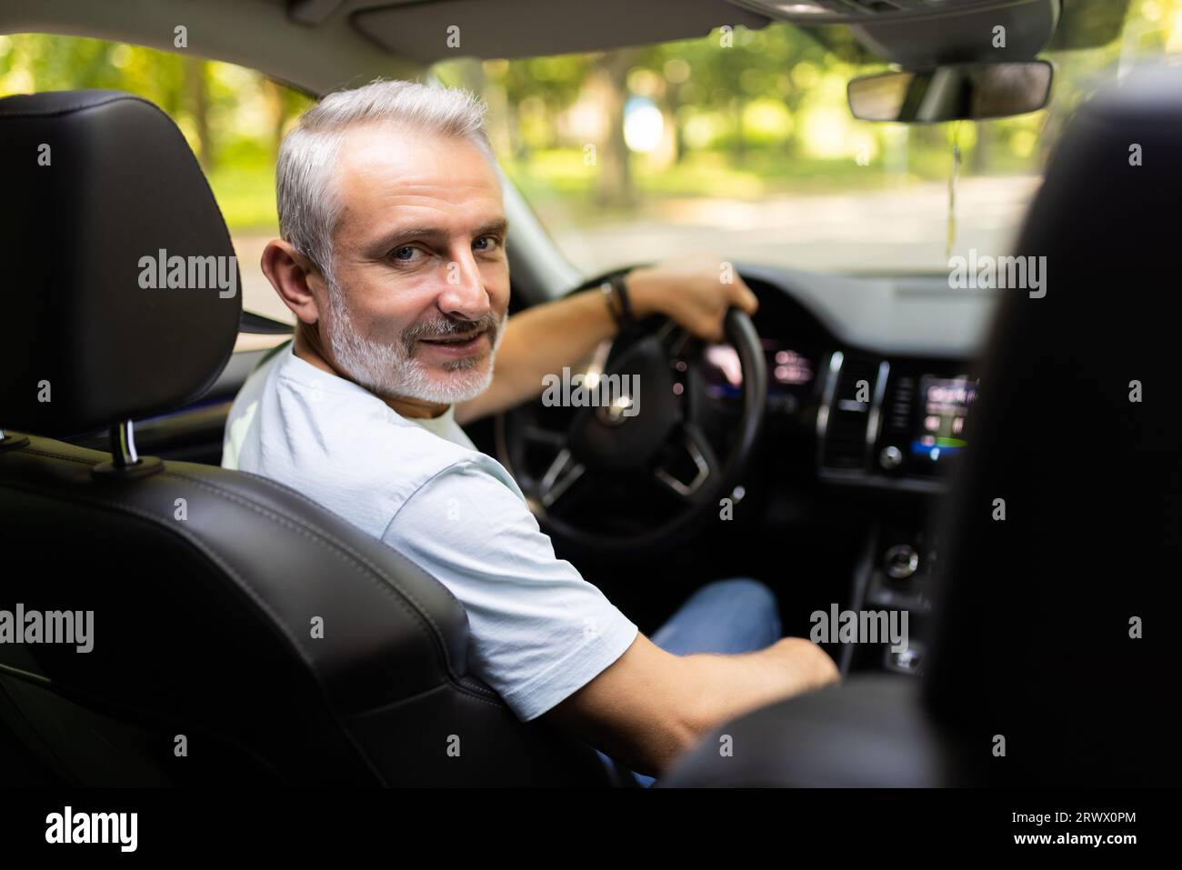 Closeup shot man driving hi-res stock photography and images - Alamy