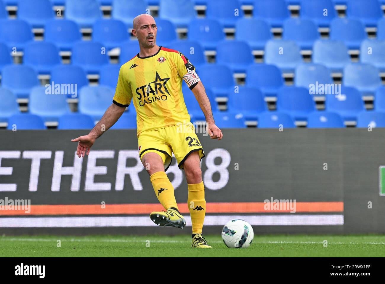 Christophe Lepoint (23) of FC Seraing pictured during a soccer game ...