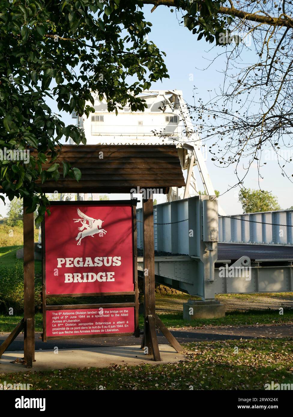 Pegasus bridge hi-res stock photography and images - Alamy