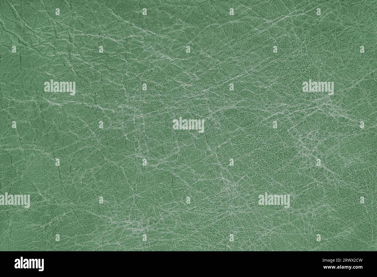 Genuine green coarse textured leather, eco friendly leatherette ...