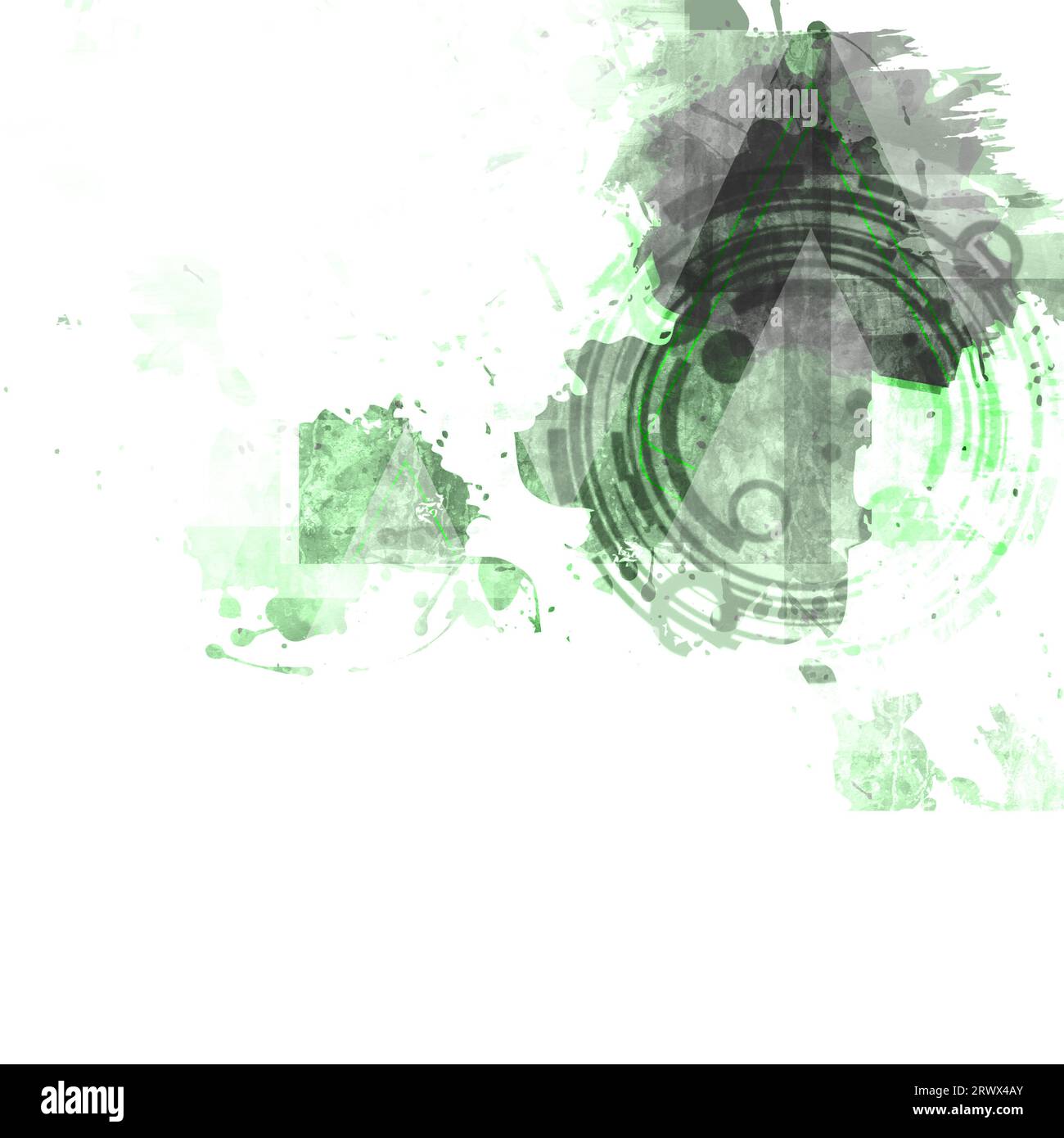 Modern line shapes Cut Out Stock Images & Pictures - Alamy