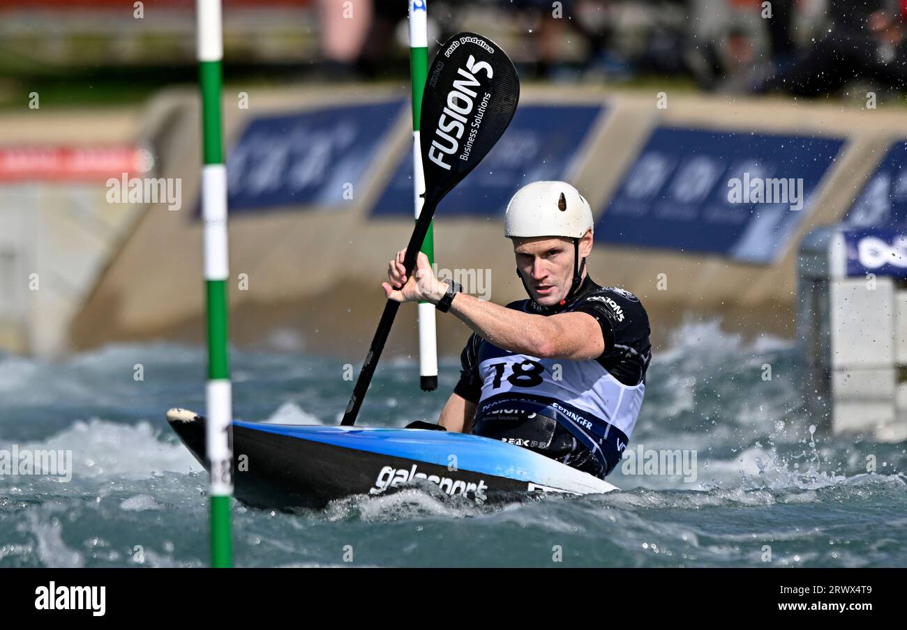 Waltham Cross, United Kingdom. 21st Sep, 2023. 2023 Canoeing World ...