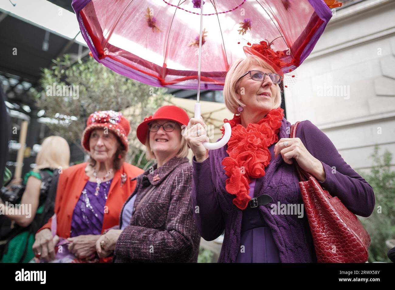 London, UK. 21st September 2023. London Colour Walk at Old Spitalfields ...