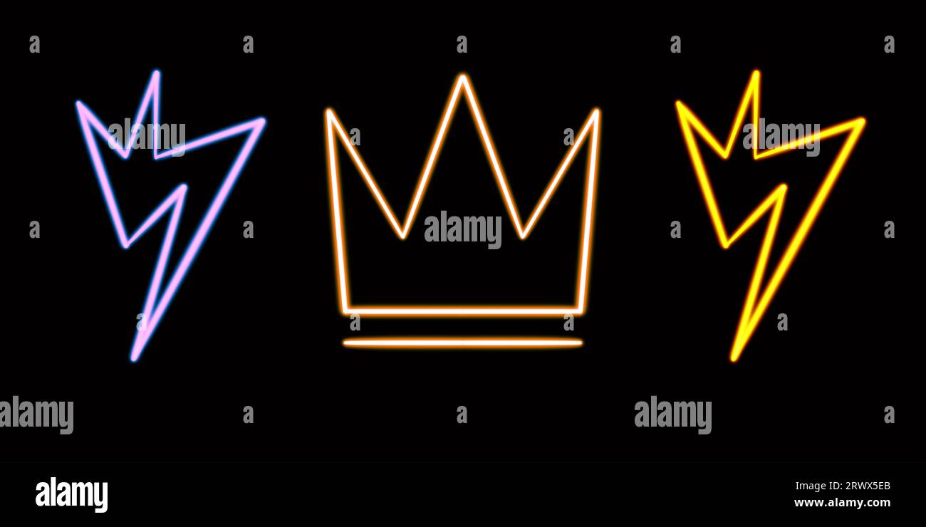 Digital crown logo hi-res stock photography and images - Alamy