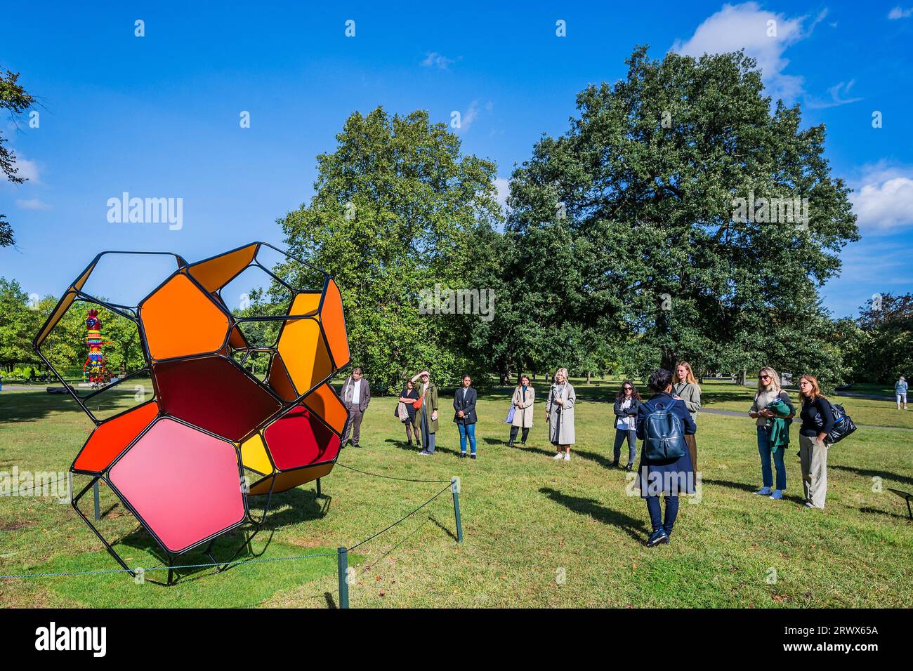 London, UK. 21st Sep, 2023. Tomás Saraceno, Silent Autumn (WISE 0359-54 ...