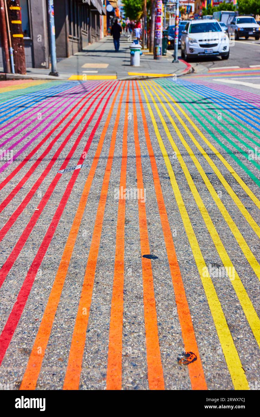 Lgbtq crosswalk hi-res stock photography and images - Alamy