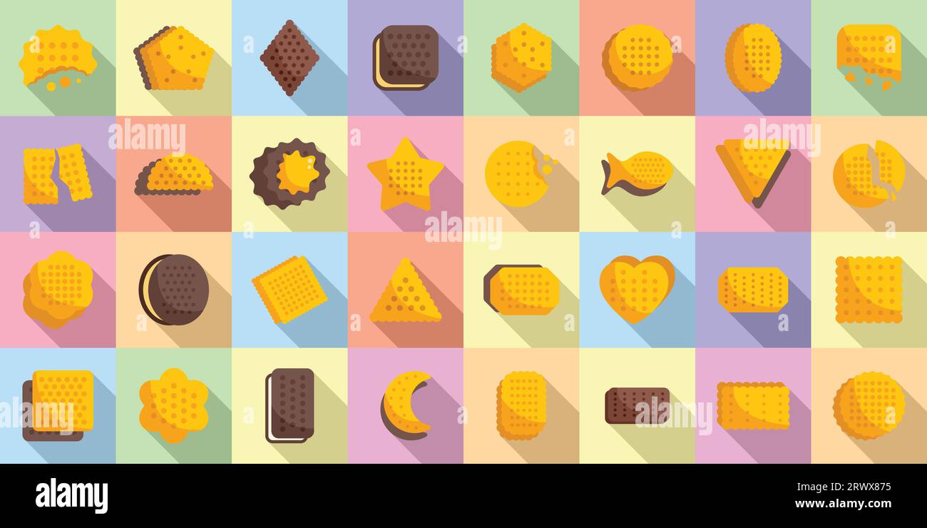 Toast crackers Stock Vector Images - Alamy