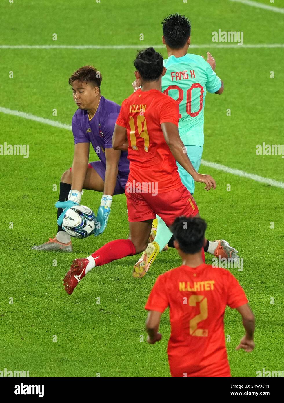 Hangzhou, China's Zhejiang Province. 21st Sep, 2023. Myanmar's ...