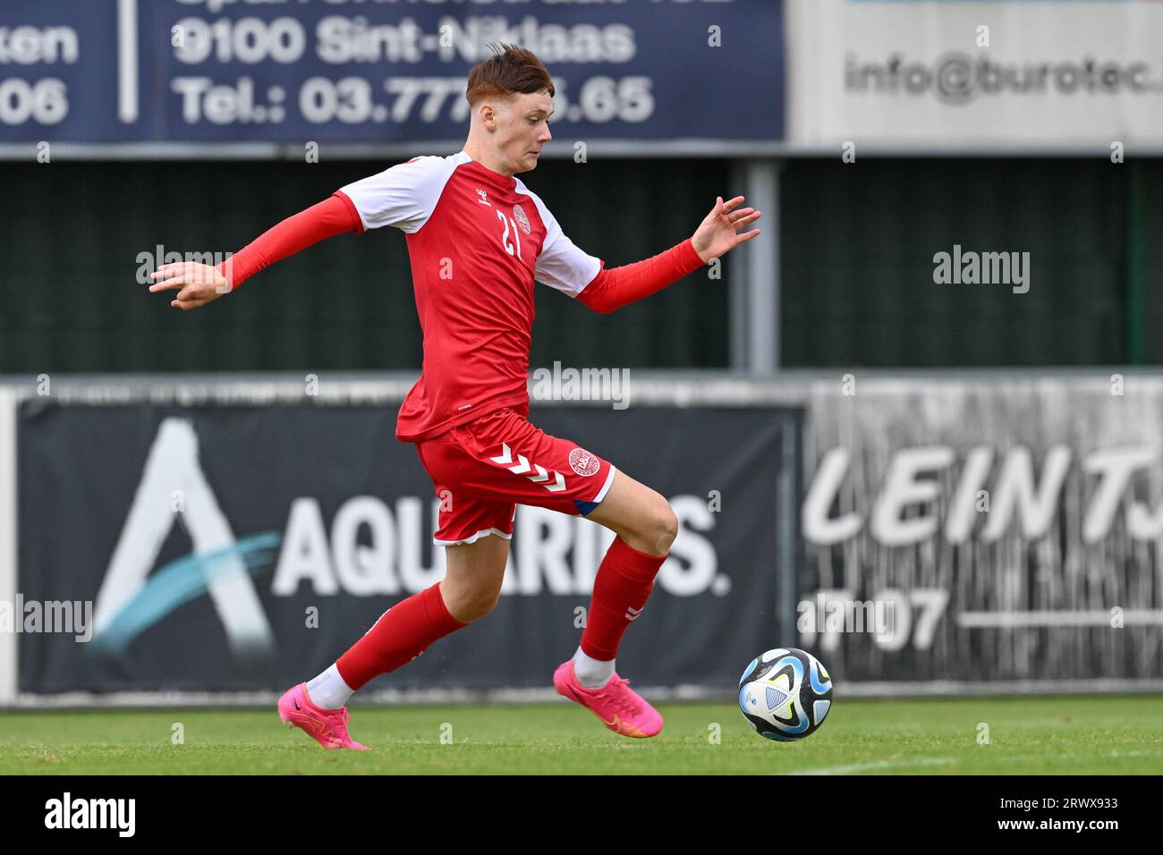 Sint Niklaas, Belgium. 19th Sep, 2023. Tristan Panduro (21) of Denmark ...