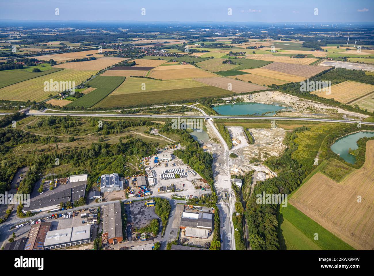 Holcim quarry on the b58 federal road hi-res stock photography and ...