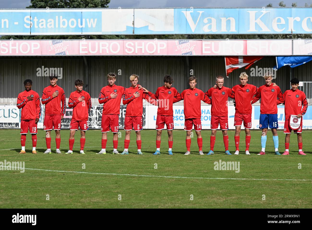 Denmark national under 19 football team hi-res stock photography and ...