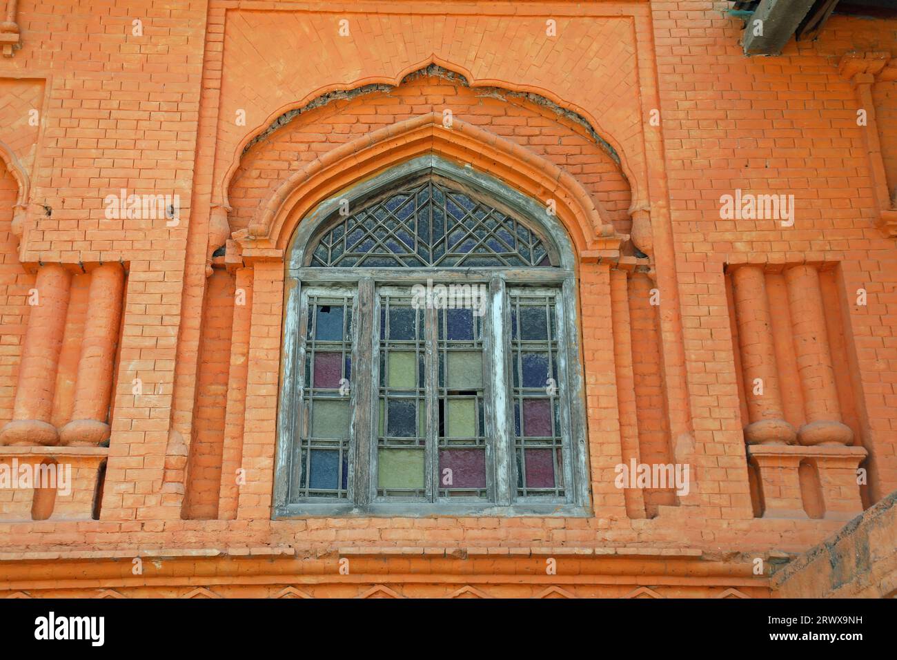 Detail of Chitral Fort in northern Pakistan Stock Photo - Alamy