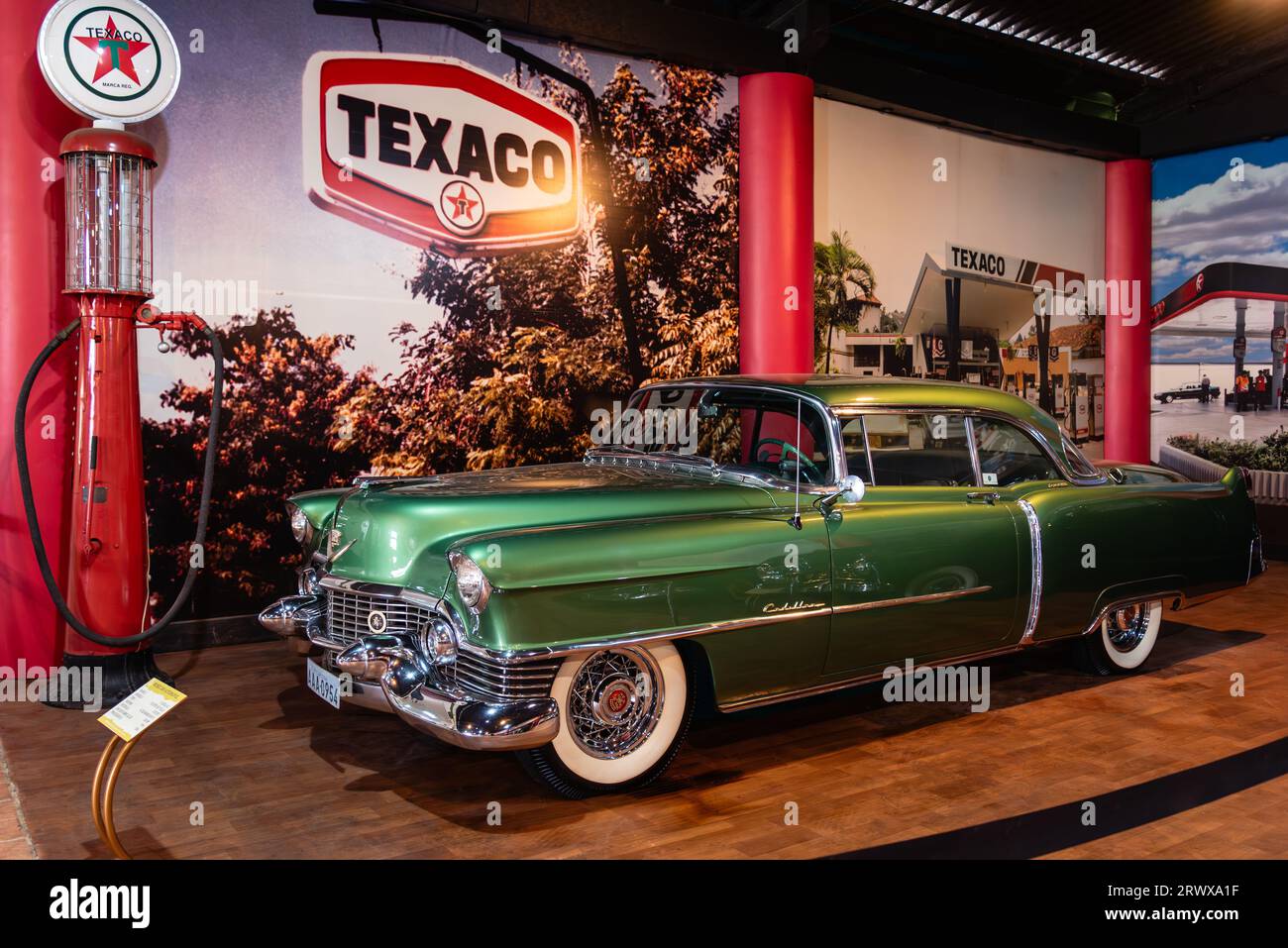 Metallic Green 1964 Cadillac Coup de Ville at the Automobile Museum of ...