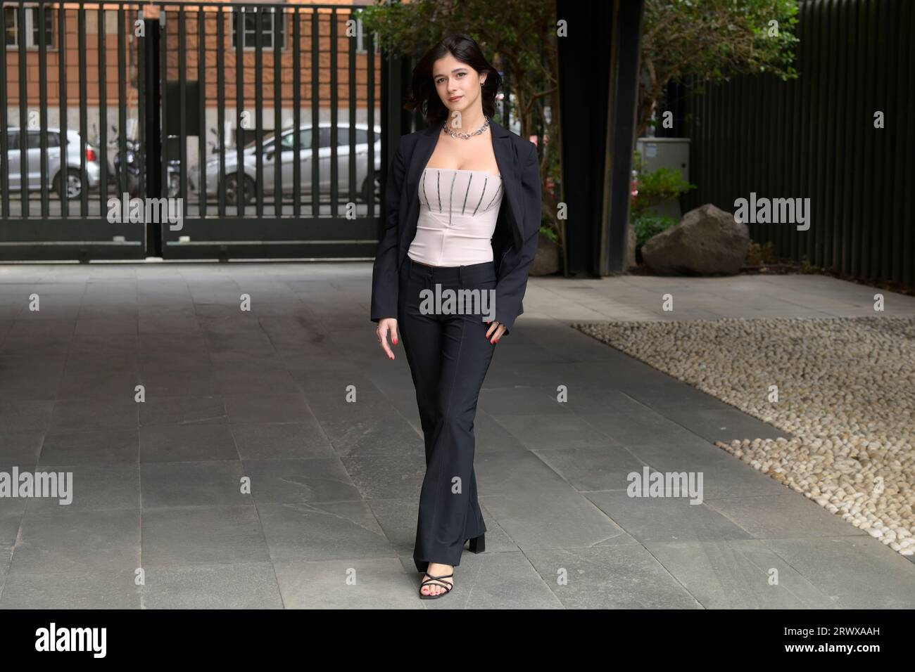 Rome, Italy. 21st Sep, 2023. Alice Azzariti attends the photocall of a ...