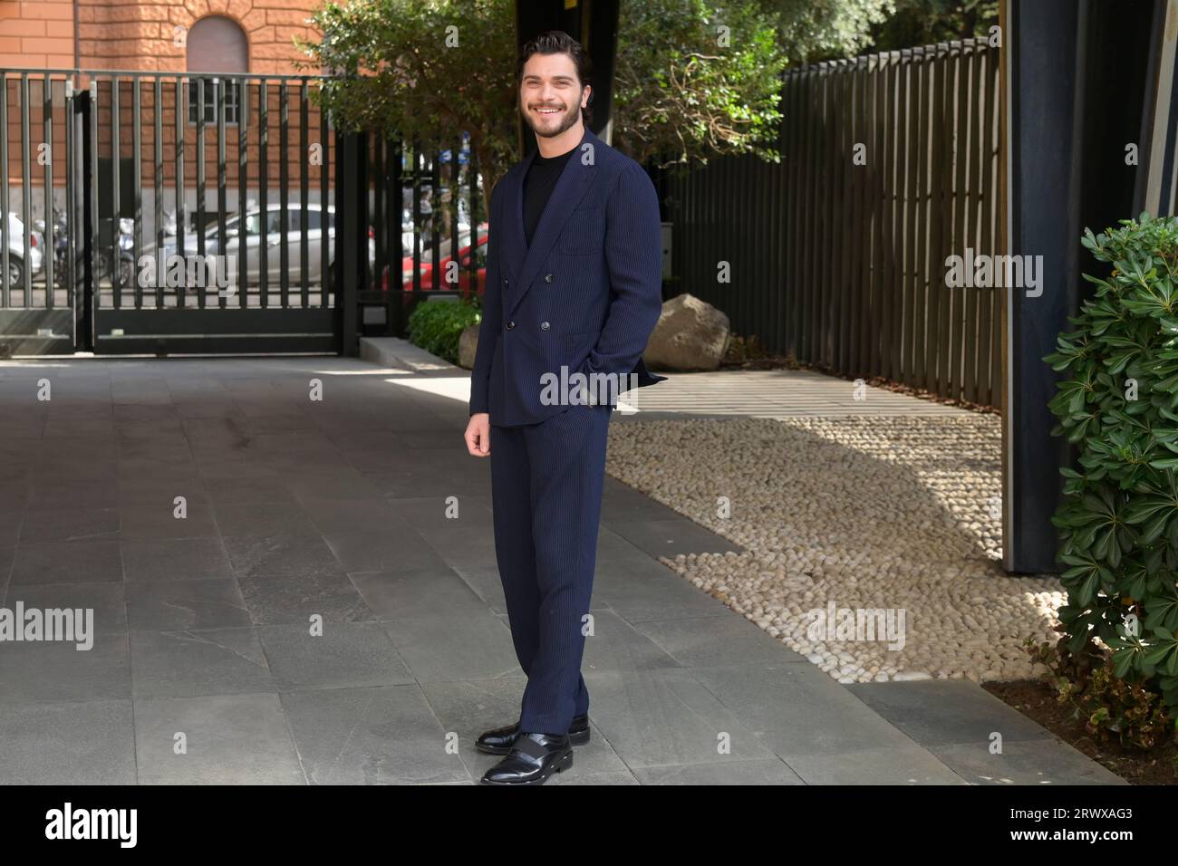 Rome, Italy. 21st Sep, 2023. Alessio Lapice attends the photocall of a ...