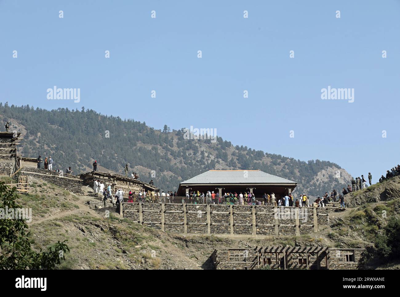 Kalash community celebrating the summer festival of Uchal at the ...
