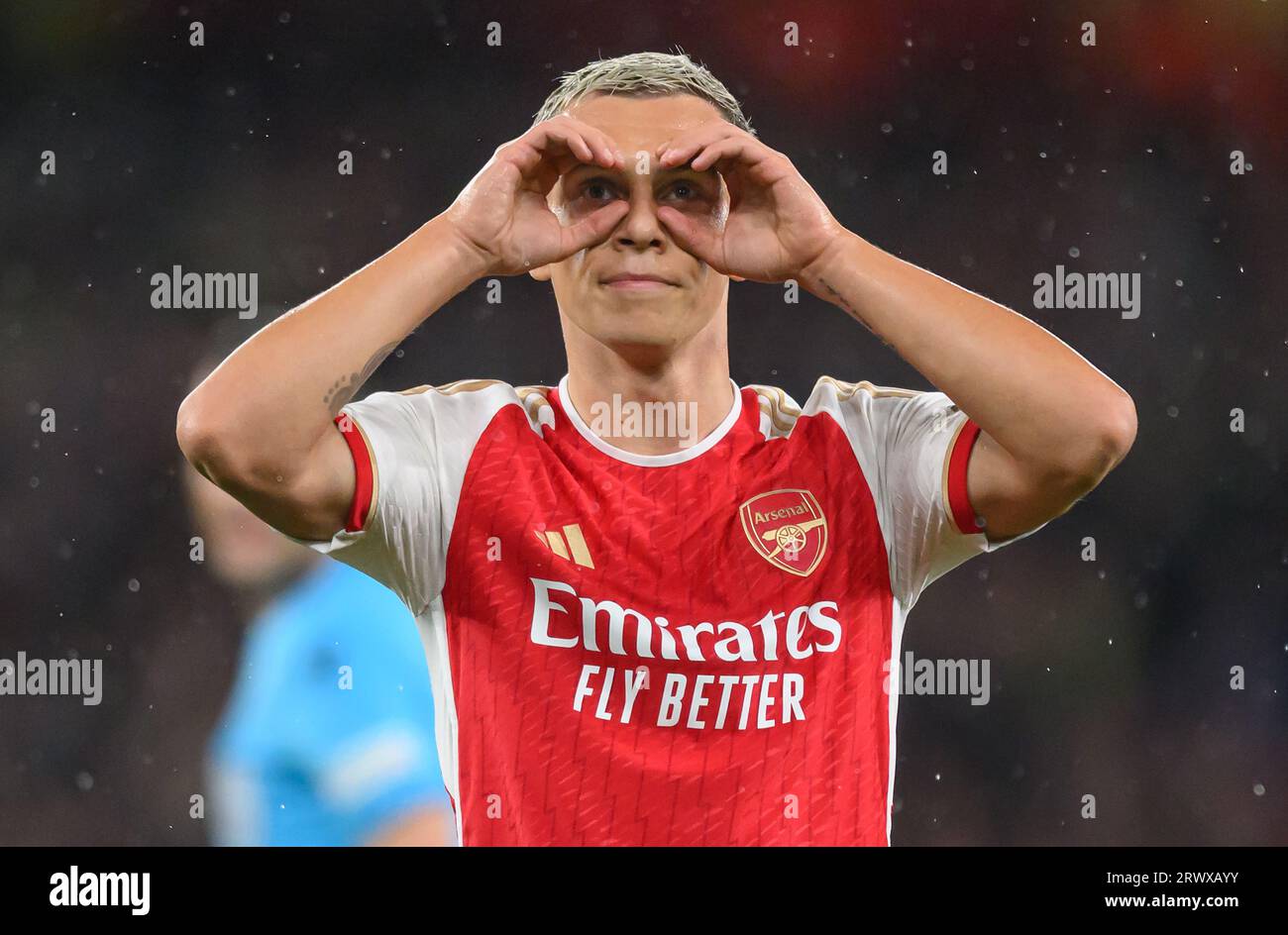 Arsenal goal celebration 2023 hi-res stock photography and images - Alamy