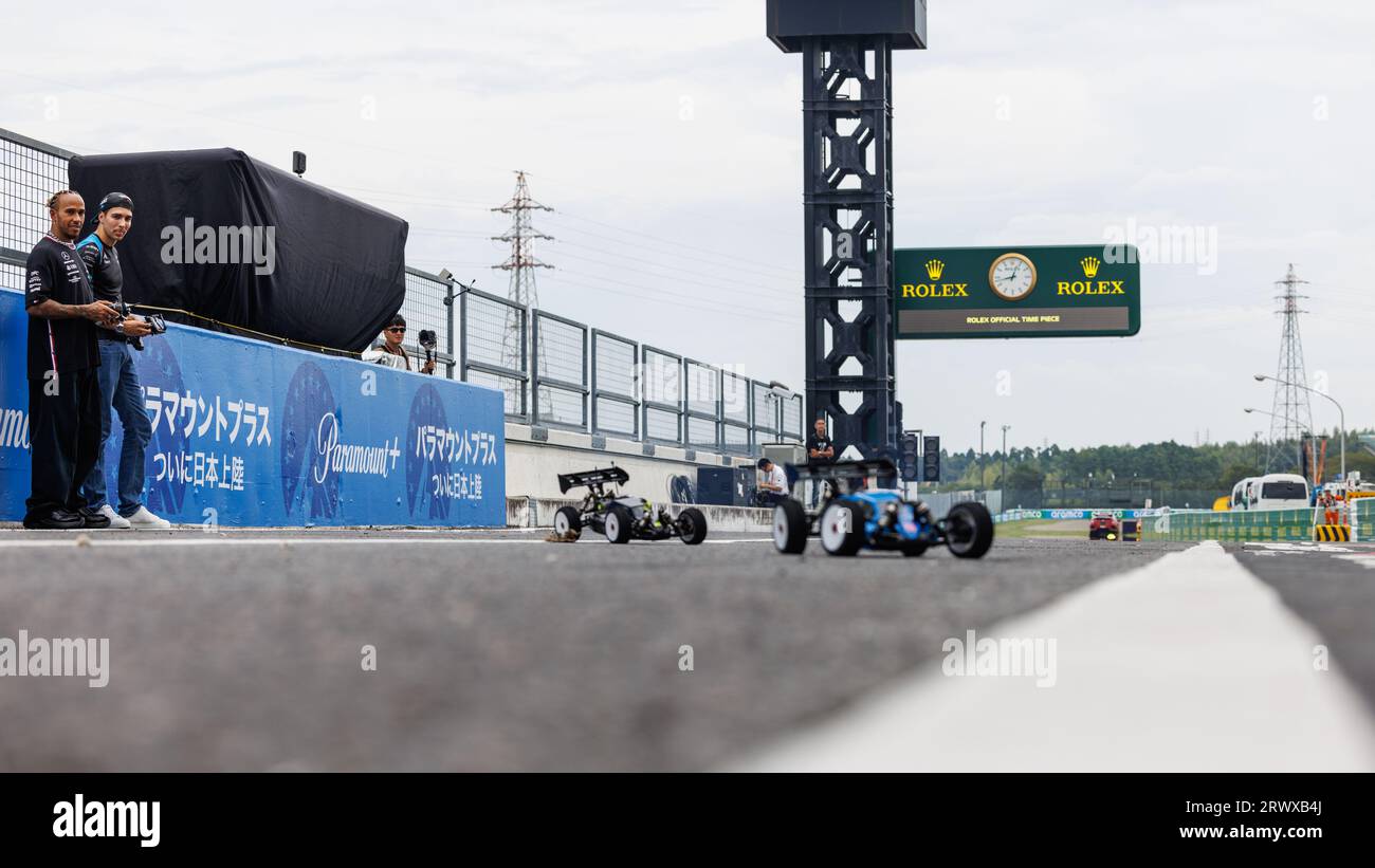 Suzuka Grand Prix Circuit, 21 September 2023: Lewis Hamilton (GBR) of ...