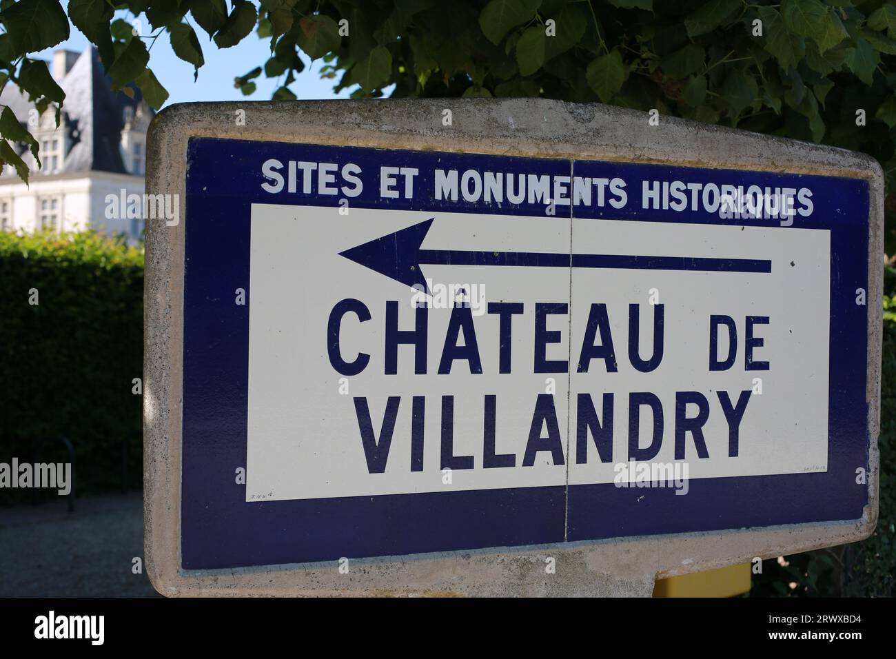 Chateau de Villandry Stock Photo - Alamy