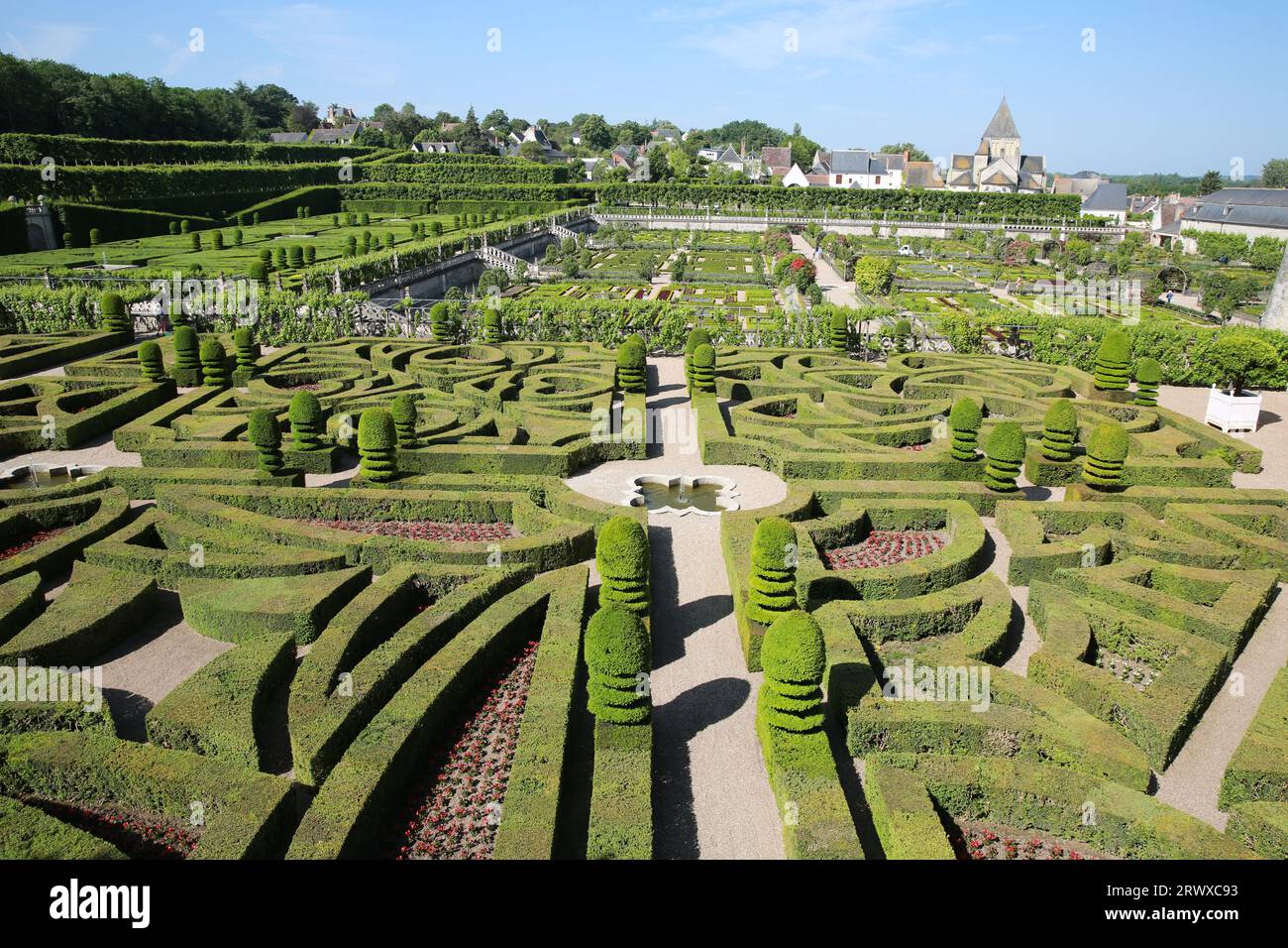 Chateau de Villandry Stock Photo - Alamy