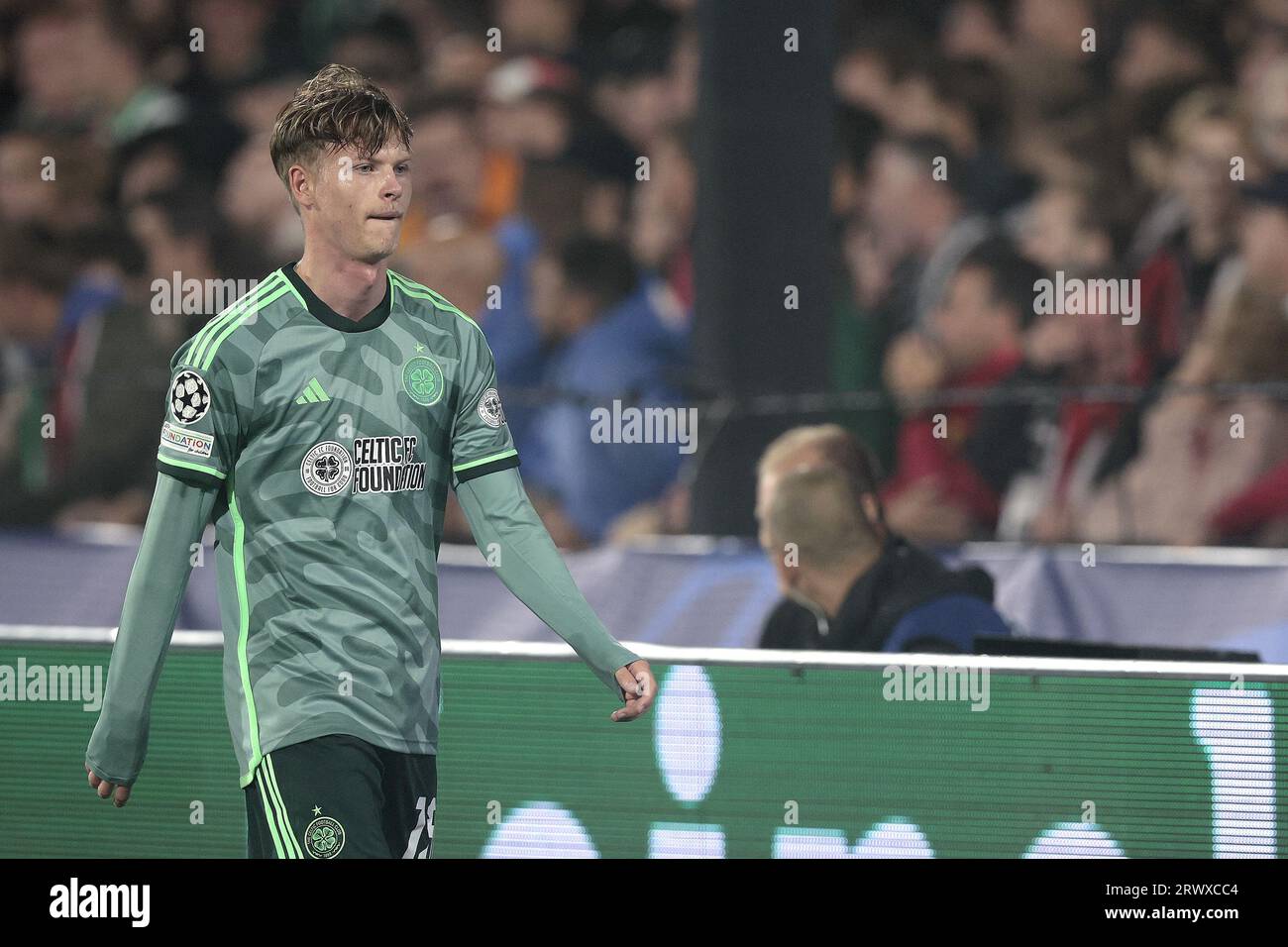 ROTTERDAM - Odin Thiago Holm of Celtic FC during the UEFA Champions ...