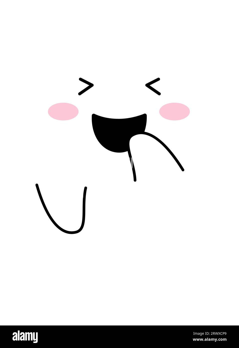 Cartoon kawaii Halloween ghost boo with shy smile, funny baby ...