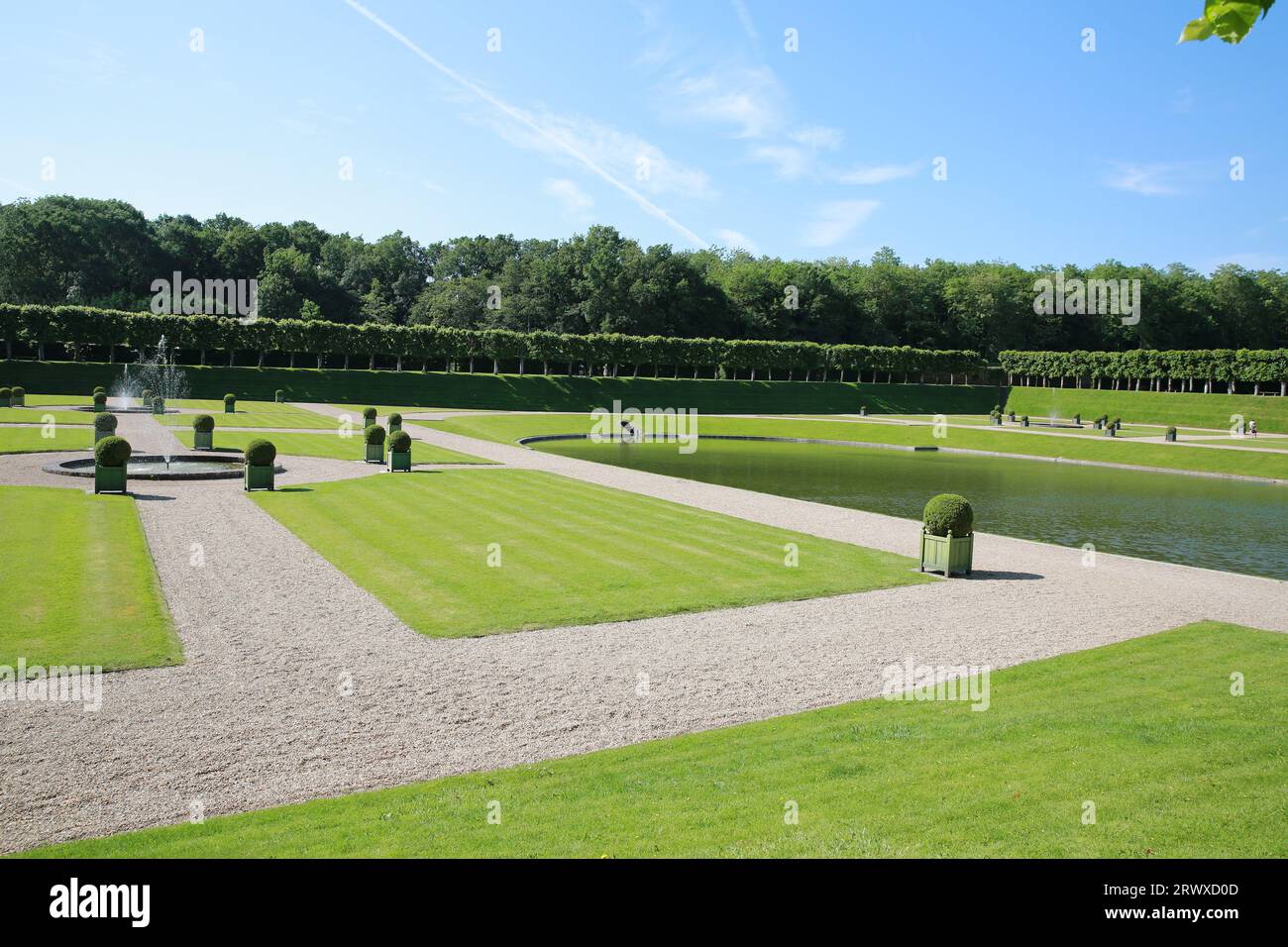 Chateau de Villandry Stock Photo - Alamy