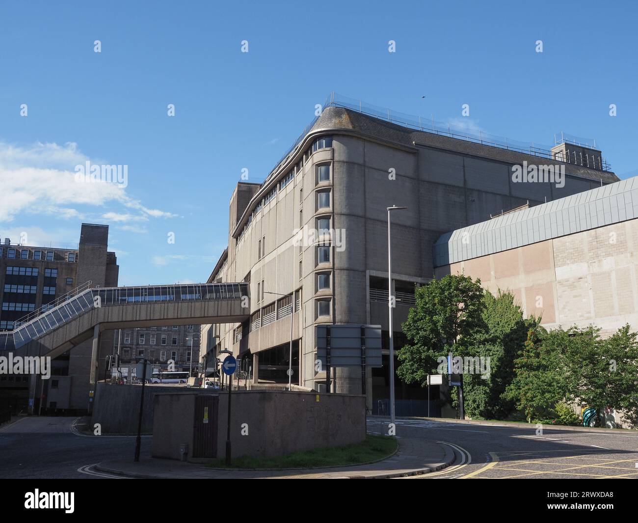 Trinity Centre car park in Aberdeen, UK Stock Photo - Alamy